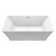 MTI Baths Westbrook 66" Freestanding Air Bathtub - Matte | Wayfair