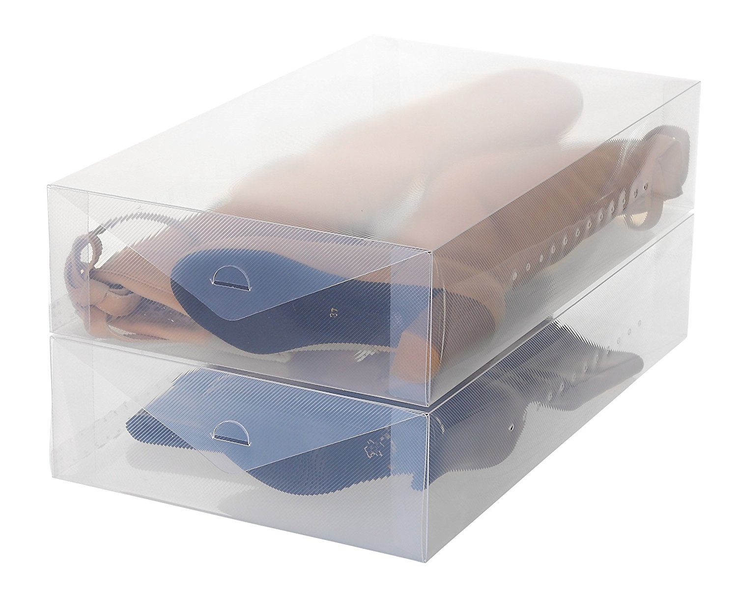 Rebrilliant Plastic Boot Foldable 2 Pair Shoe Storage Box Set & Reviews ...