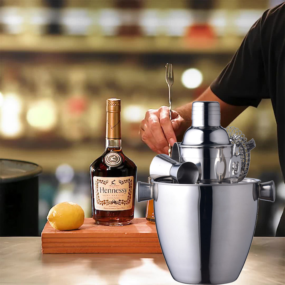 Prep & Savour Derlin Stainless Steel Bar Tool Set | Wayfair
