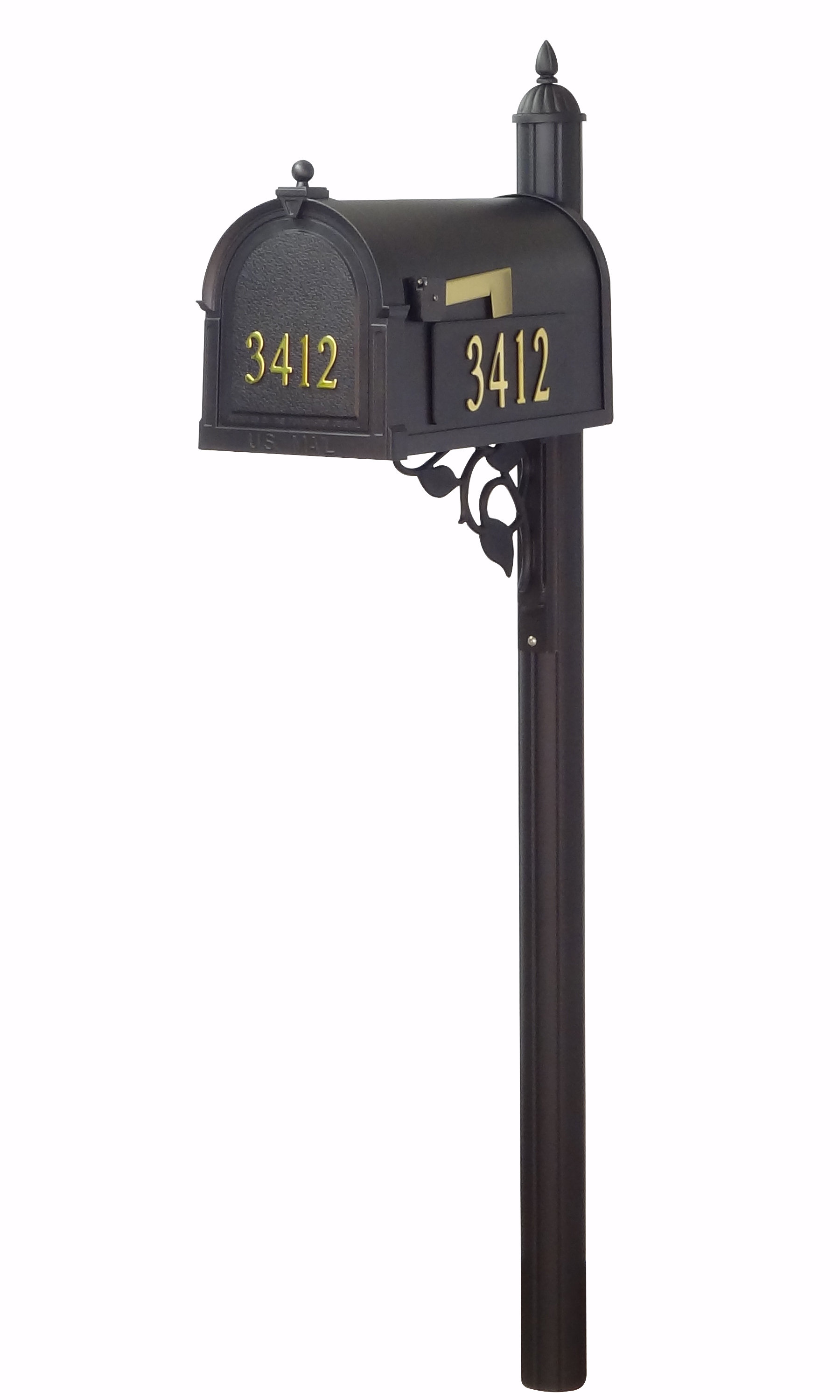 Special Lite Products Berkshire Curbside Locking Mailbox with Albion ...