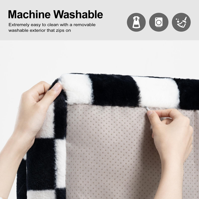 Archie & Oscar™ Washable Cat Beds up to 25 lbs Non-Slip Bottom | Wayfair