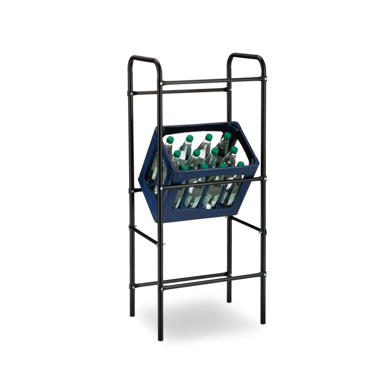 Belfry Kitchen Beverage crate rack for 3 crates | Wayfair.co.uk