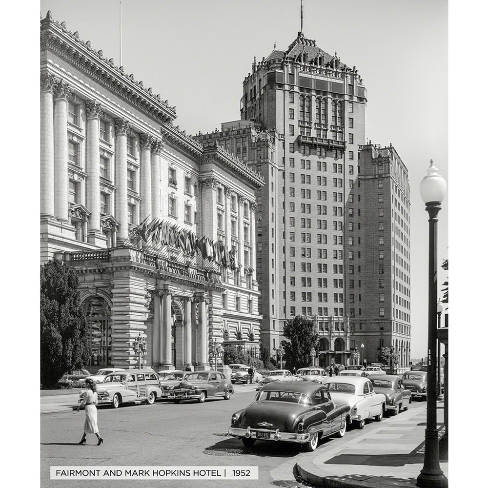 Ebern Designs Fairmont and Mark Hopkins Hotel, Historic San Francisco ...