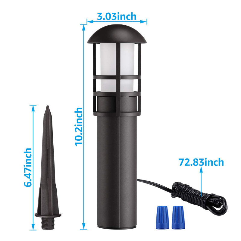 Wendes Kem Low Voltage Integrated LED Aluminum Pathway Light | Wayfair