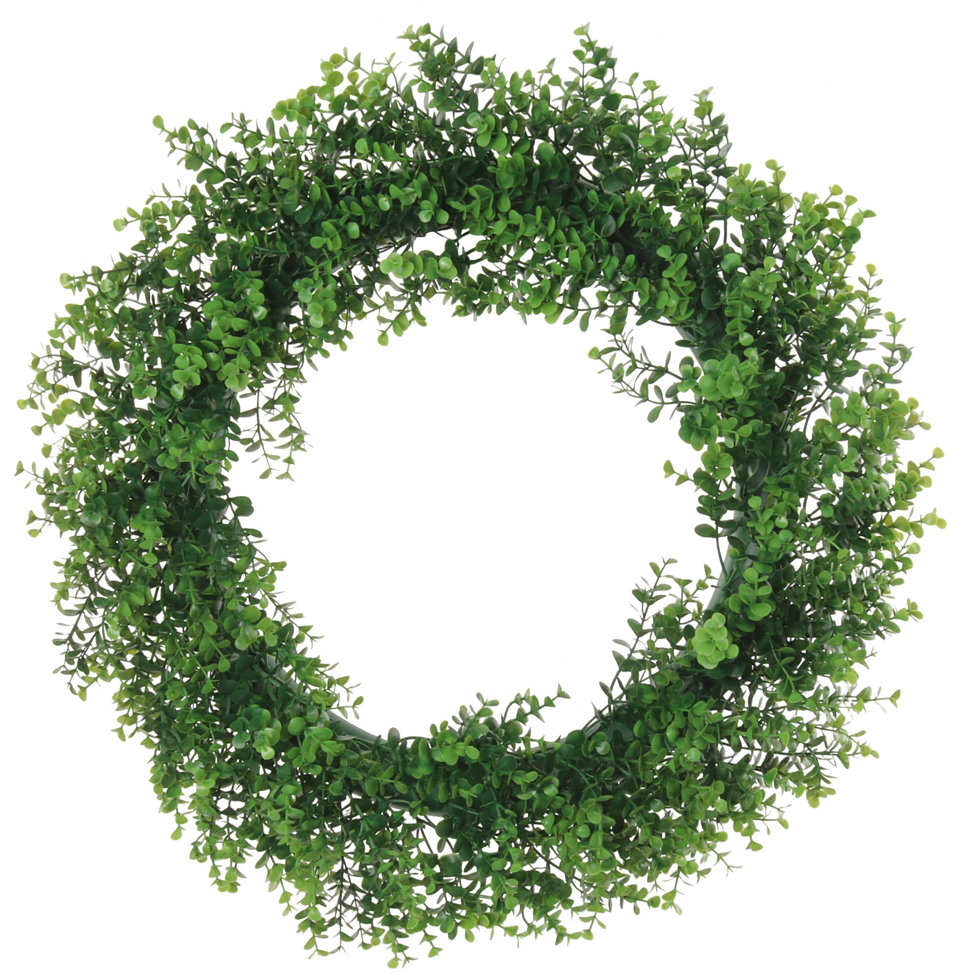 The Holiday Aisle® Realistc Boxwood 24" Tall Lighted Polyvinyl Chloride ...