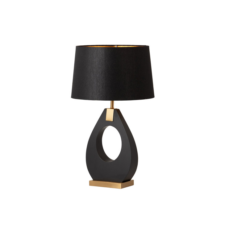 Ethan Chloe 68cm Black/Gold Table Lamp | Wayfair.co.uk