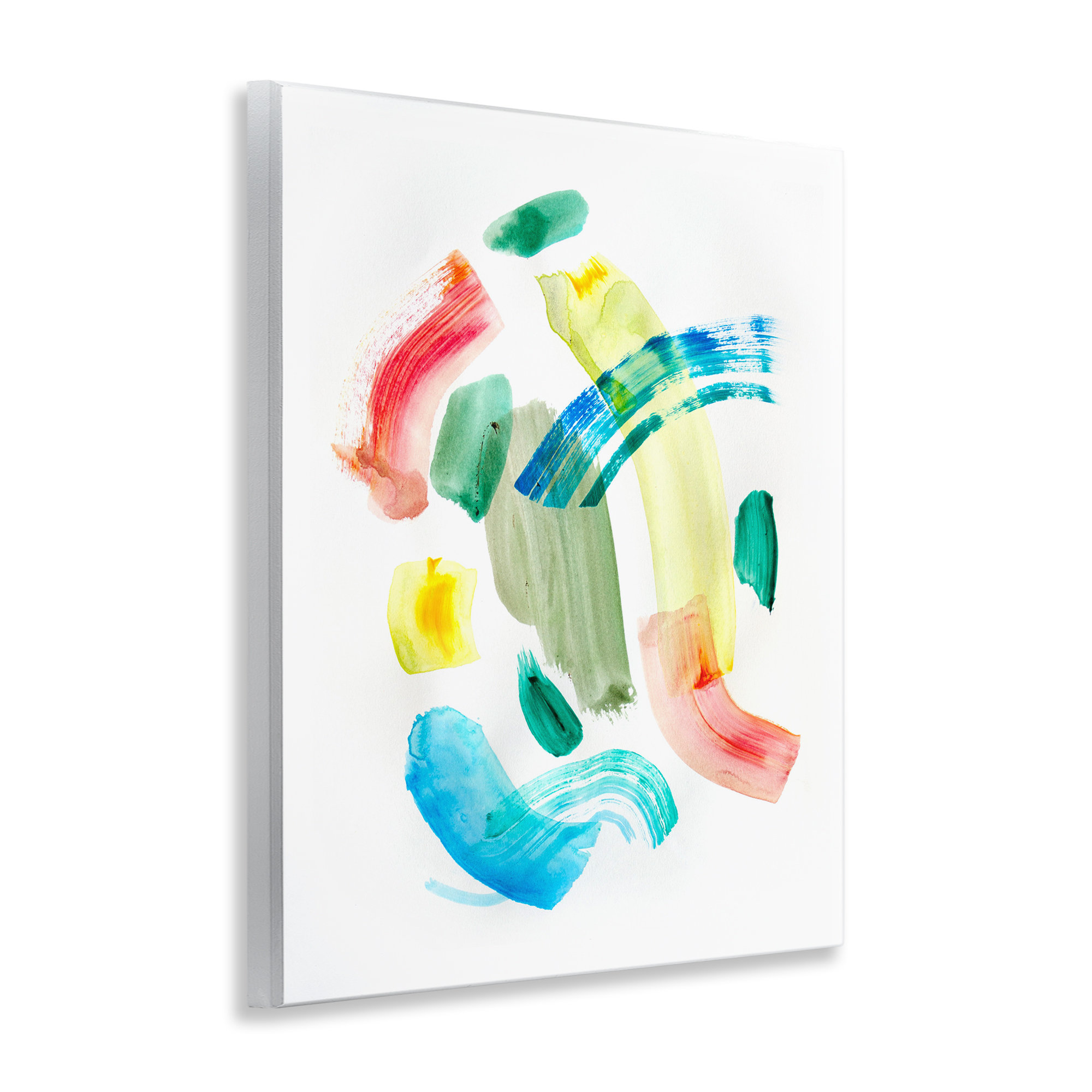 Highland Dunes Curved Retro Abstraction Wall Plaque, design by Gemma ...