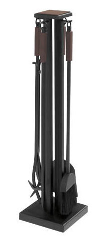 Pilgrim Hearth Arts and Craft 5 Piece Iron Fireplace Tool Set | Wayfair