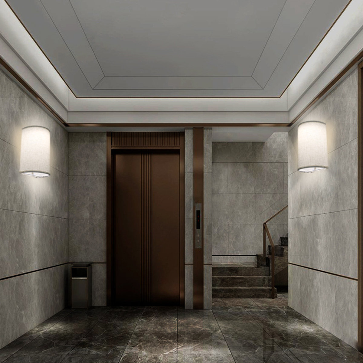 Hokku Designs Devynne Wall Sconces 16 RGB Color Changing Brighter LED ...