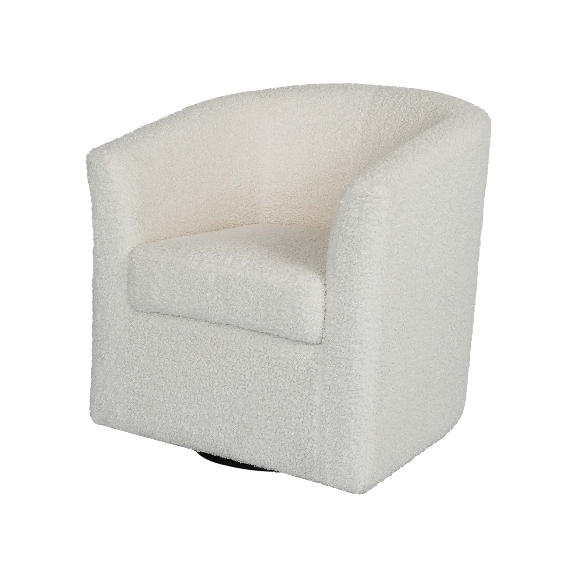 MARONGWE2 Teddy Velvet Swivel Chair,No Installation Required | Wayfair