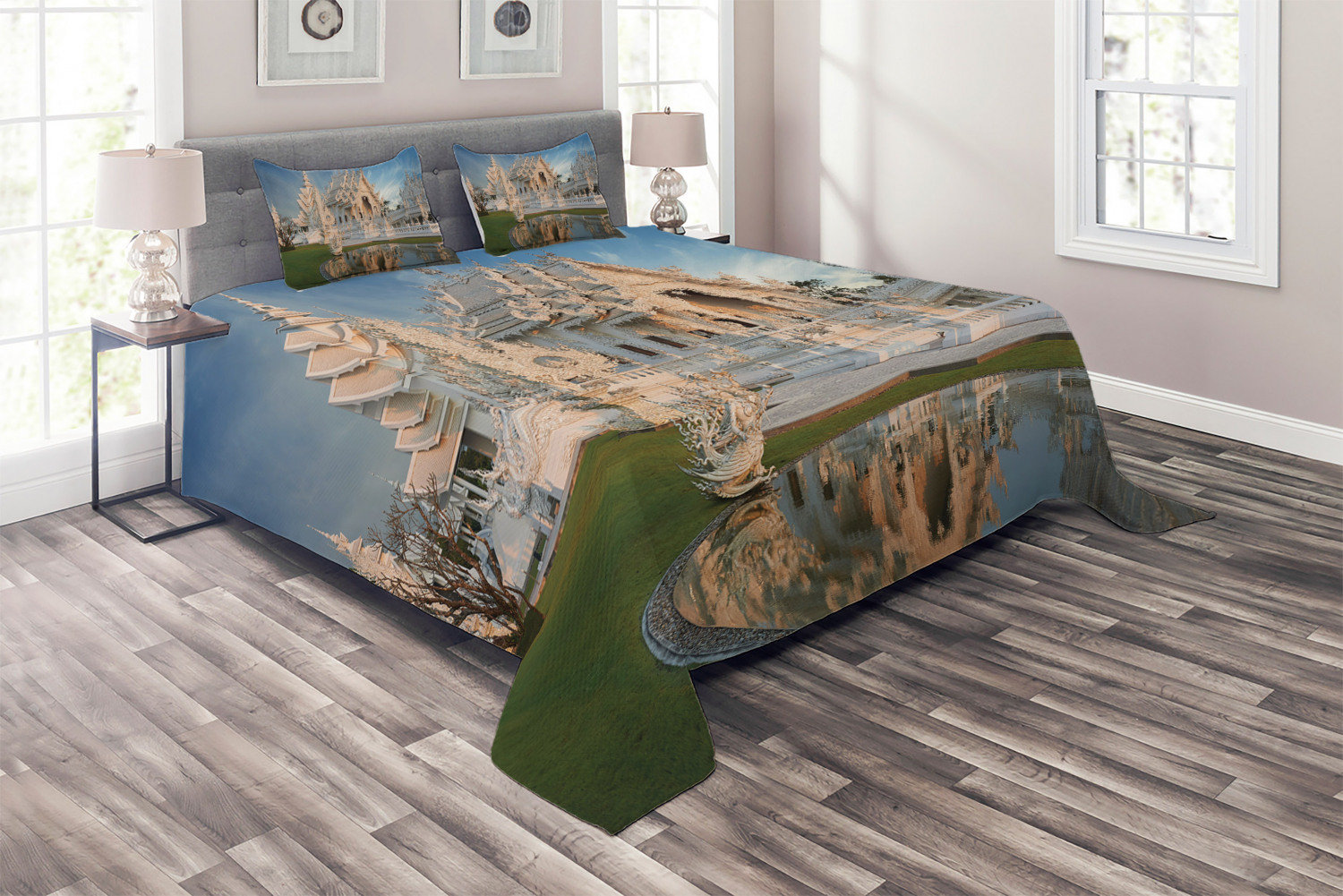 Ambesonne Asian Coverlet Set | Wayfair