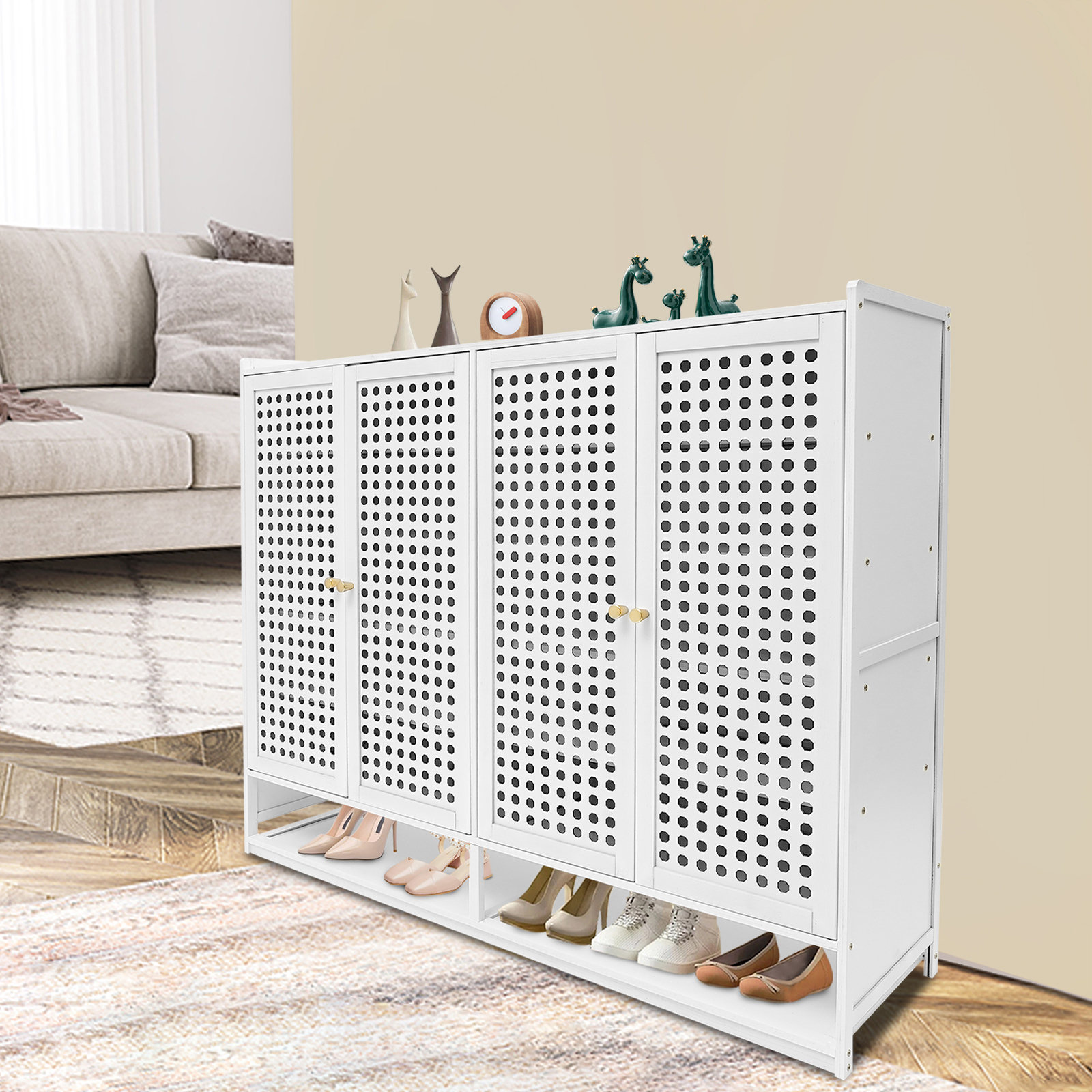 Lark Manor 7-Tiers Shoe Storage Cabinet - Wayfair Canada