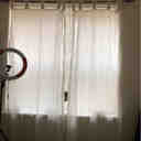 Kelly Clarkson Home Liebert Solid Semi-Sheer Tab Top Curtain Panel ...