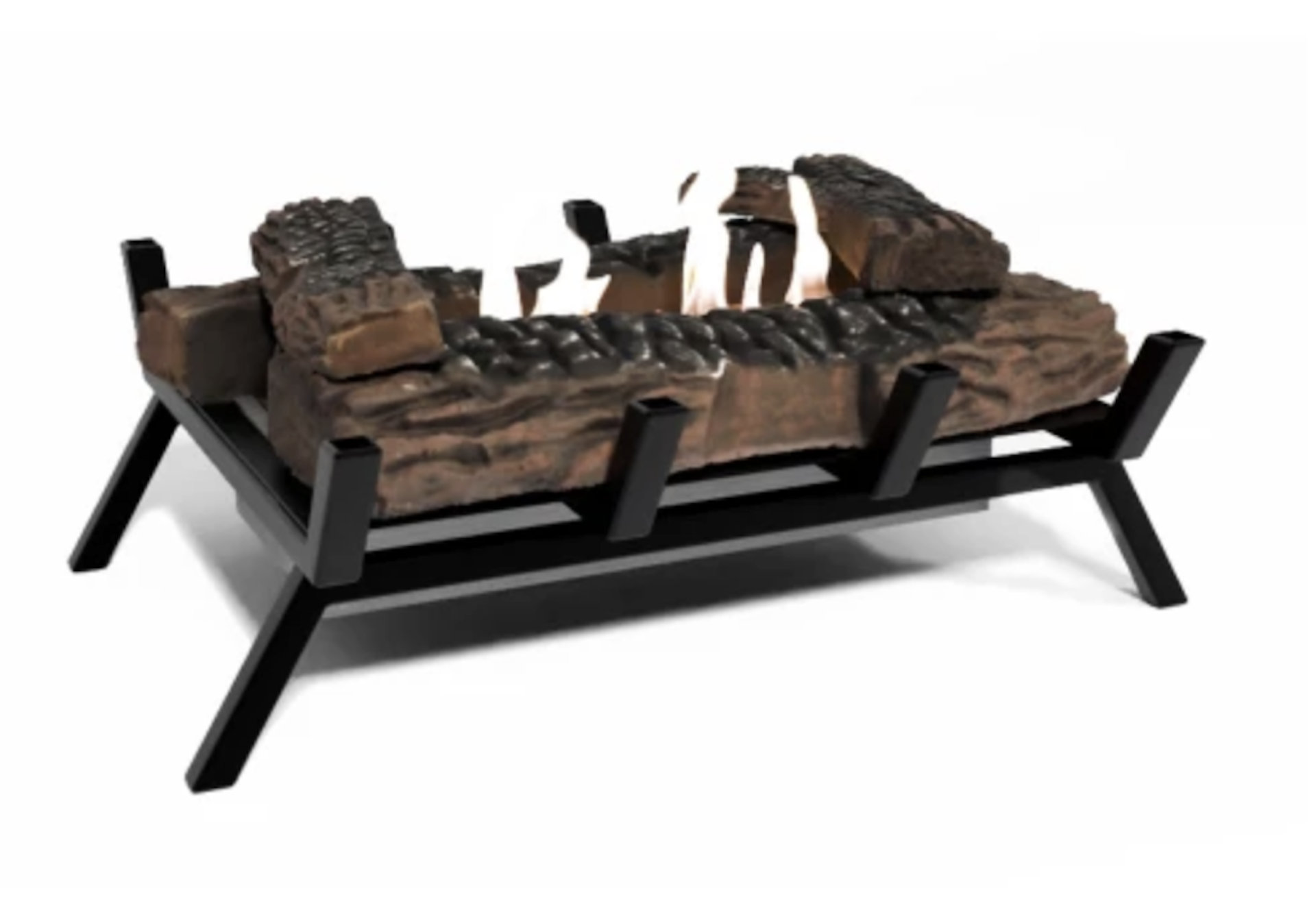 ScanMod Design Bioethanol Fire Grate Scandi-Flames 44 W | Wayfair.co.uk