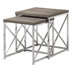 Wade Logan® Gragg Nesting Table Side 2 - Pieces End, Metal, Accent ...