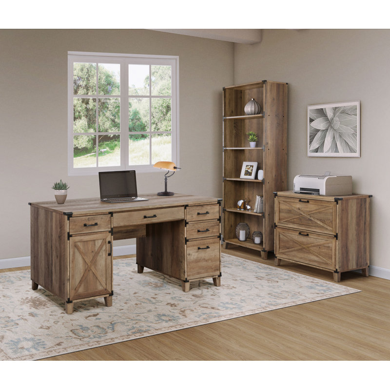 Saint Birch Computer Desk Office Set & Reviews | Wayfair
