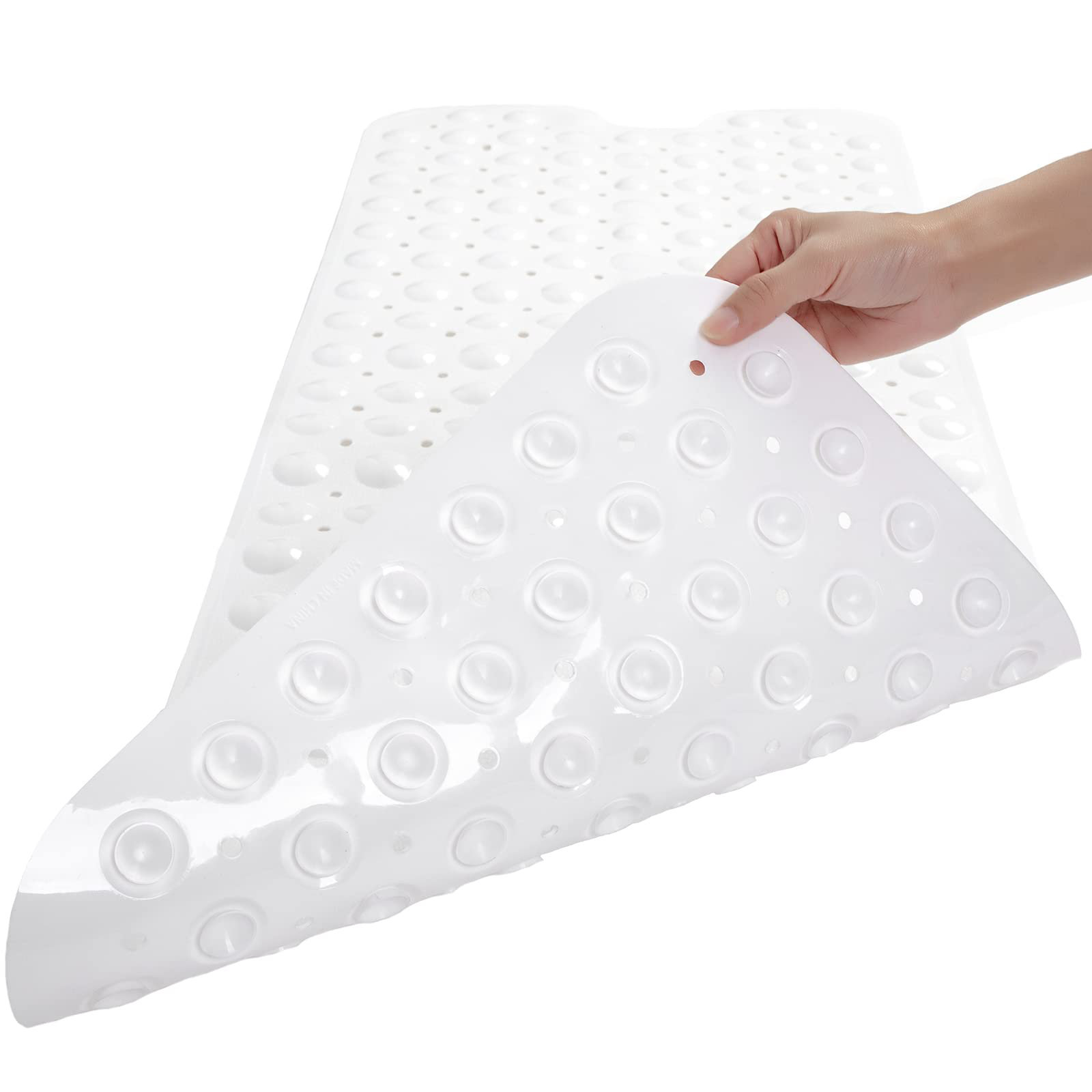 Latitude Run® Bathtub And Shower Mats, Extra Long Non-Slip Bath Mat ...