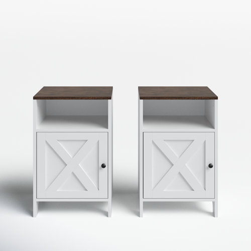 Country / Farmhouse Nightstands You'll Love | Wayfair