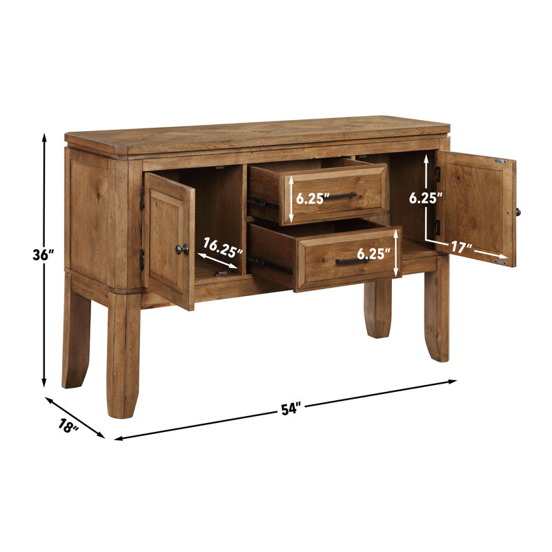Millwood Pines Cuttler 54'' Sideboard | Wayfair