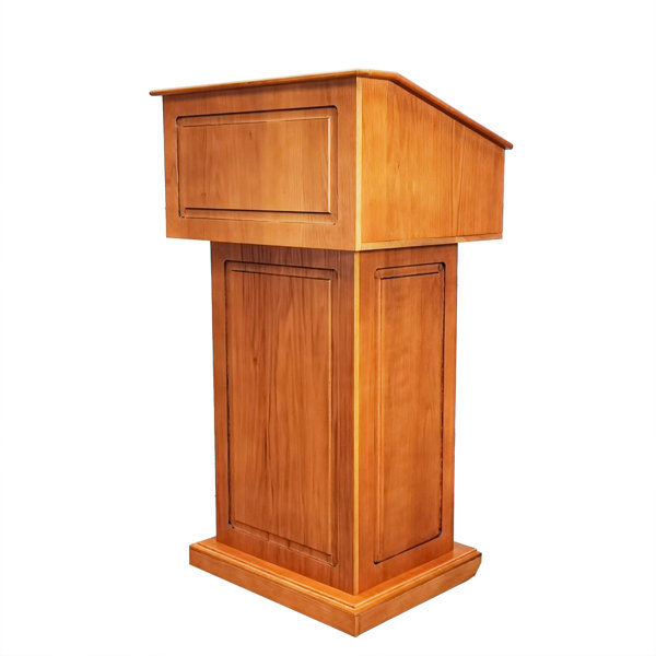 FixtureDisplays 26.5 x 22.2 x 48" Deluxe Podium Official State Embassy ...