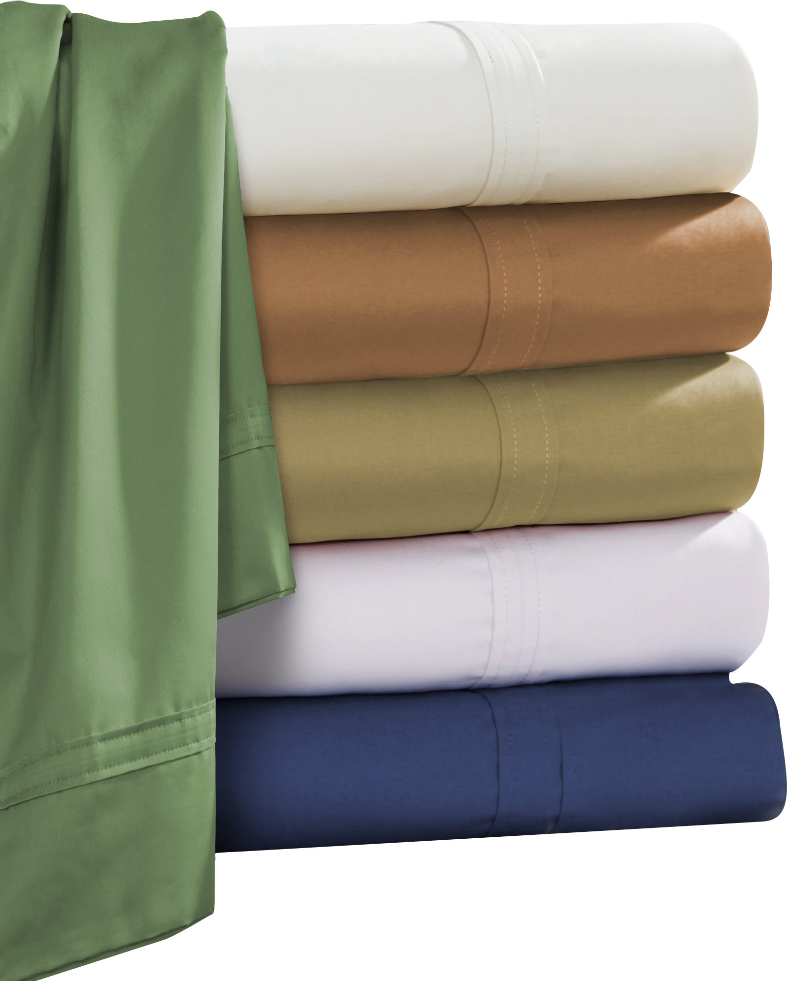 Tribeca Living 500 Thread Count 100% Cotton Sateen Sheet Set & Reviews ...