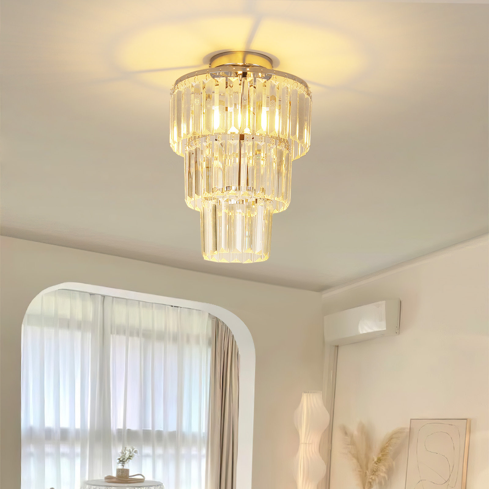 Fairmont Park 1-Light 30cm Crystal Mount Ceiling Light | Wayfair.co.uk
