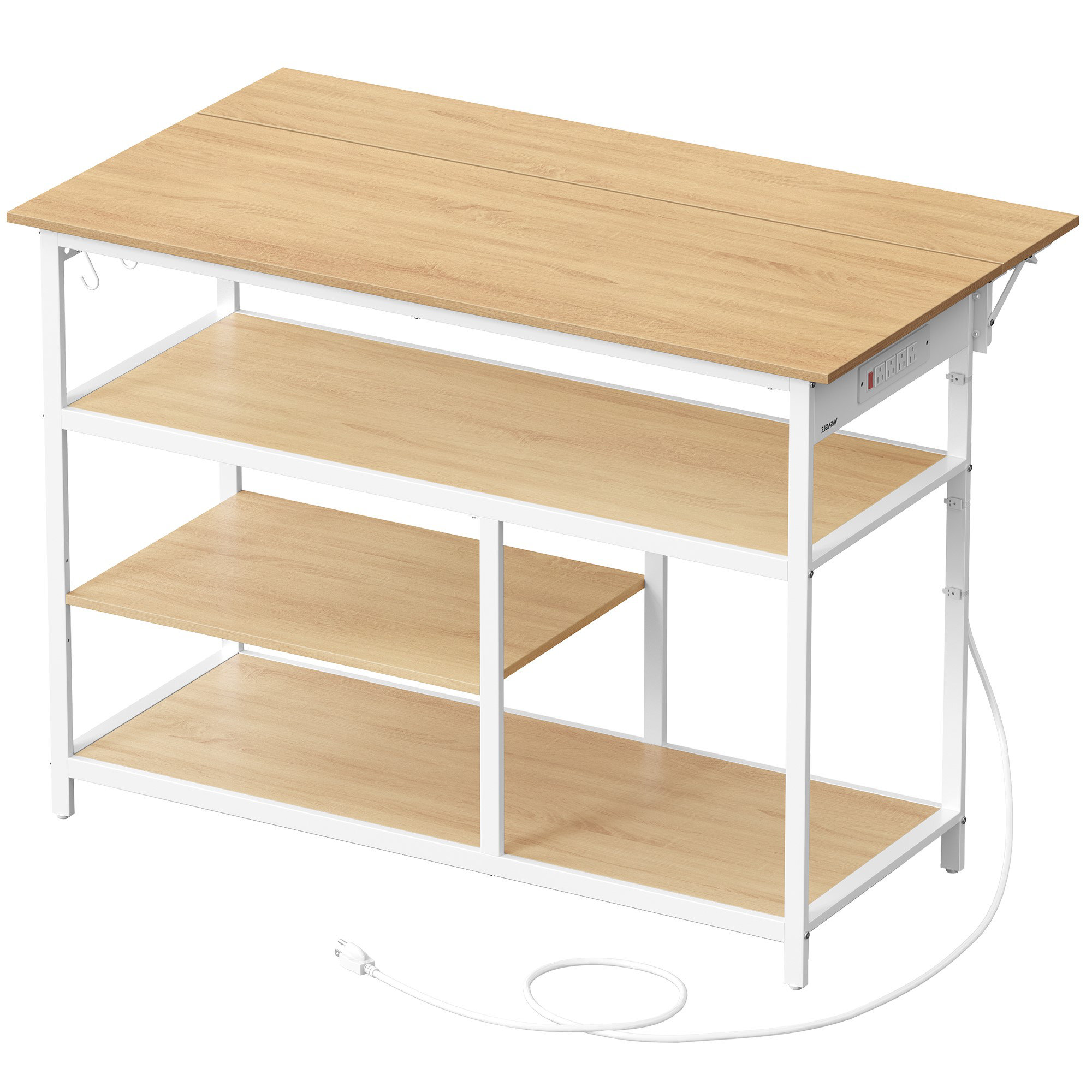 Latitude Run® Kitchen Workbench With Extendable Worktop | Wayfair