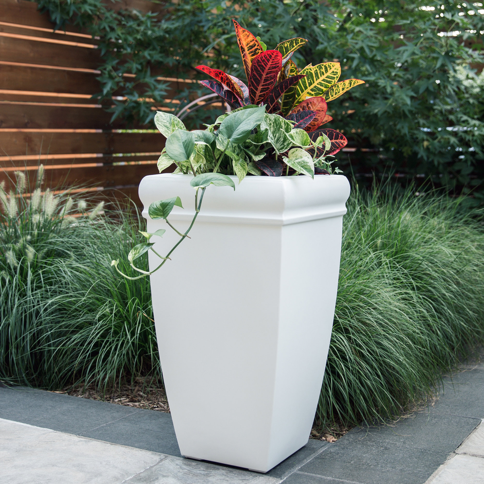 Red Barrel Studio Brandur Self-Watering High Grade Polyethylene Pot ...