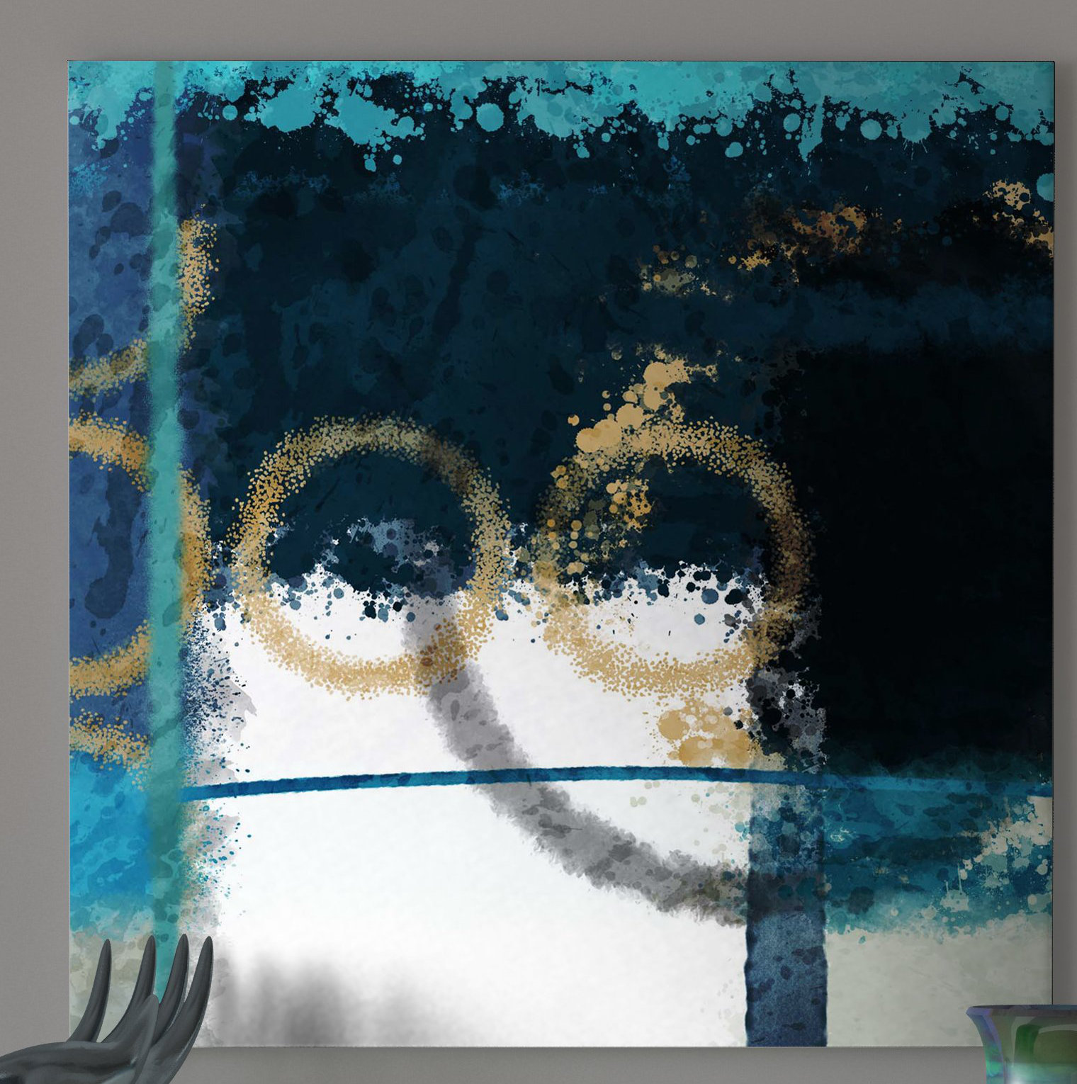 Wrought Studio " Discerning Great " Painting Print | Wayfair