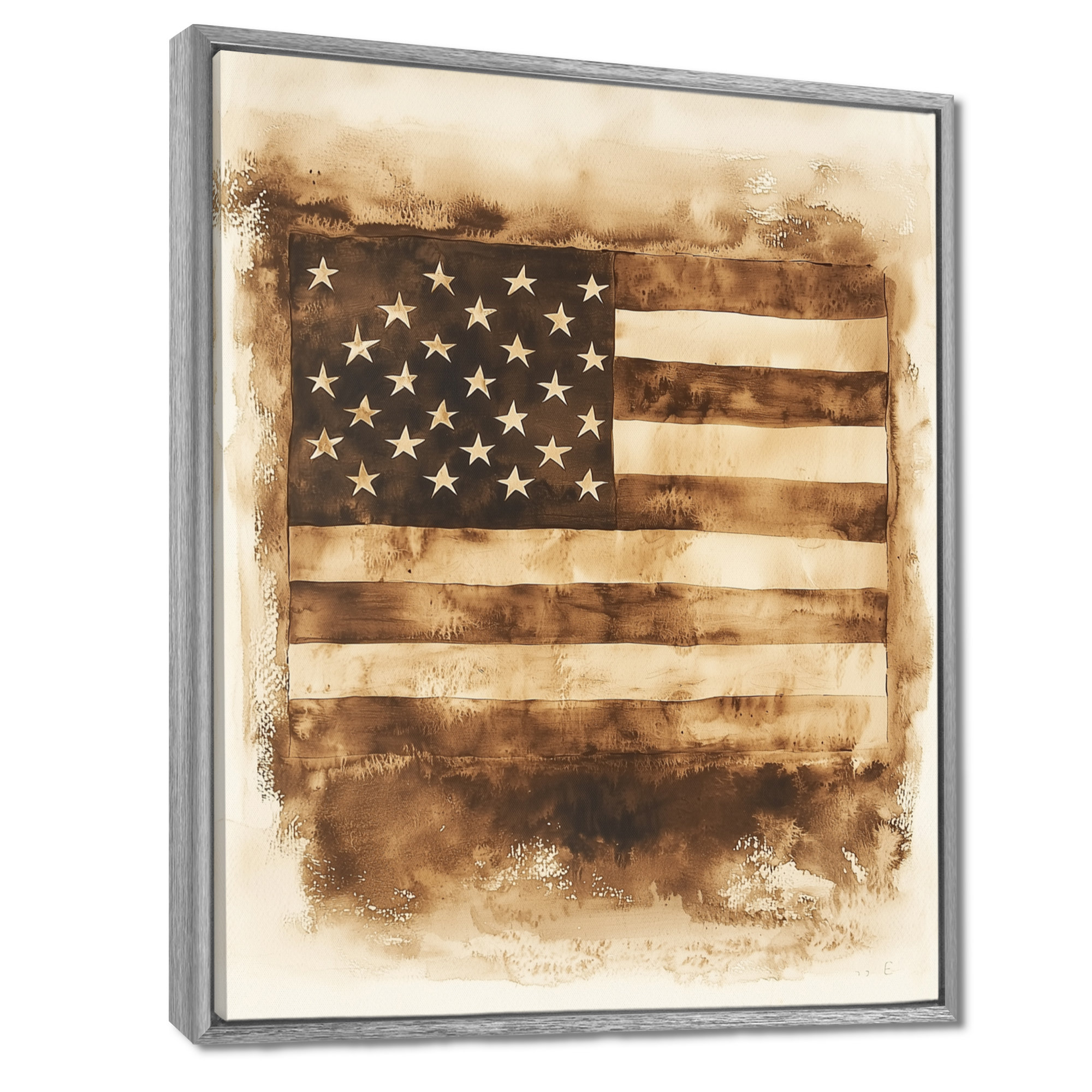 Winston Porter Ratification Of The Bill Of Rights Usa Flag I - Usa Wall ...