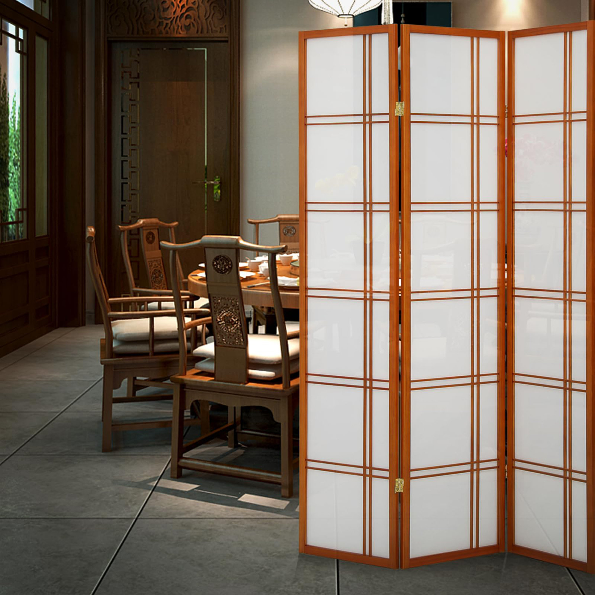 Latitude Run® 3-Panel Double Cross Room Divider - Wayfair Canada