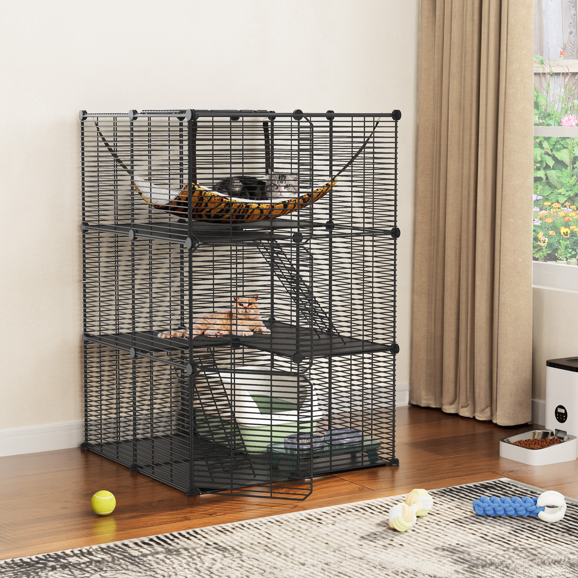 Archie & Oscar™ Bojorquez Portable Cat Cage, Catio, Cat House & Reviews ...