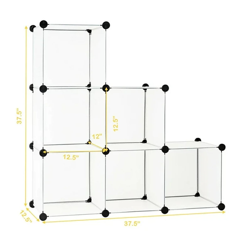 Rebrilliant Milven Bookcase | Wayfair