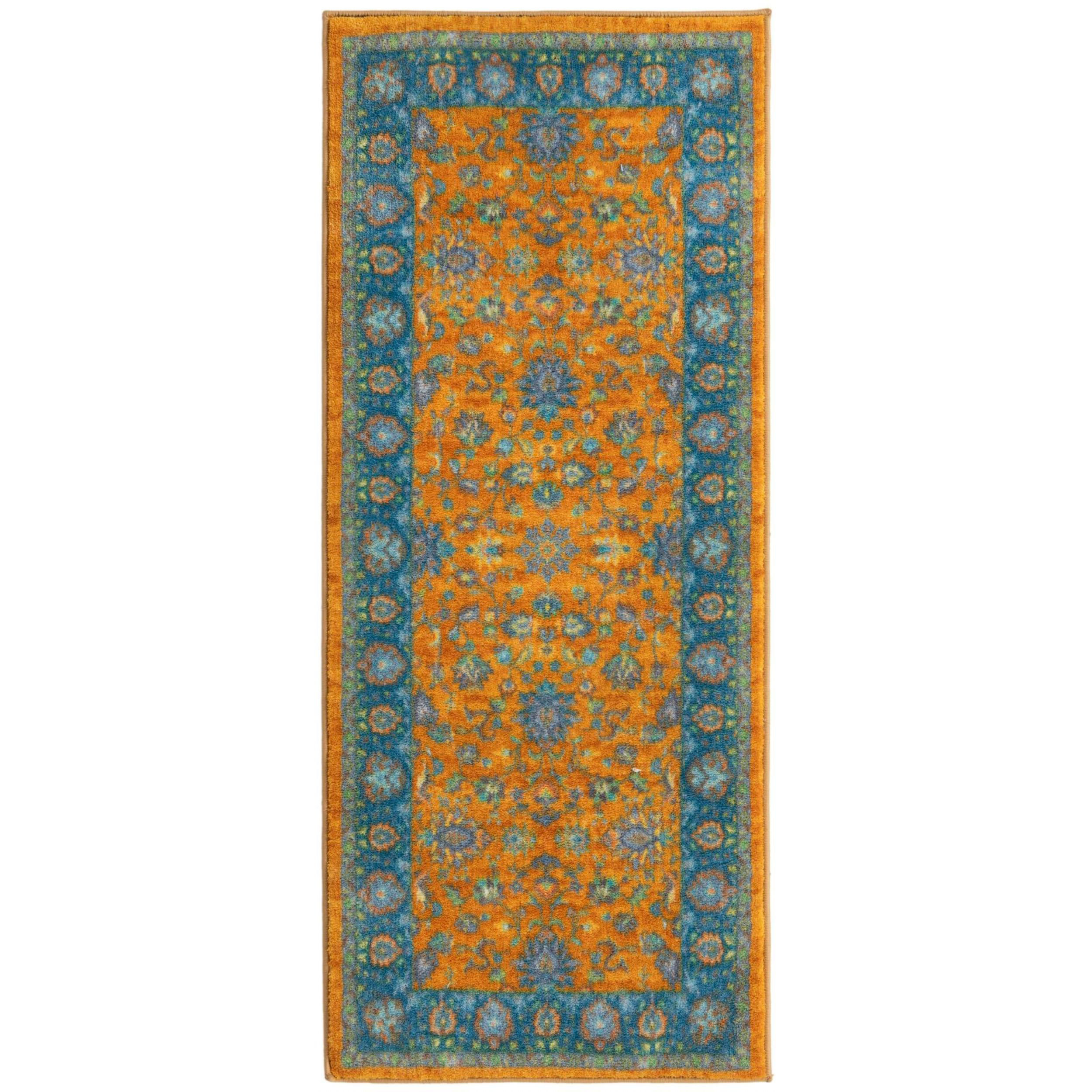Alcott Hill® Traditional Artez Runner Rug Sunshine Yellow Color | Wayfair