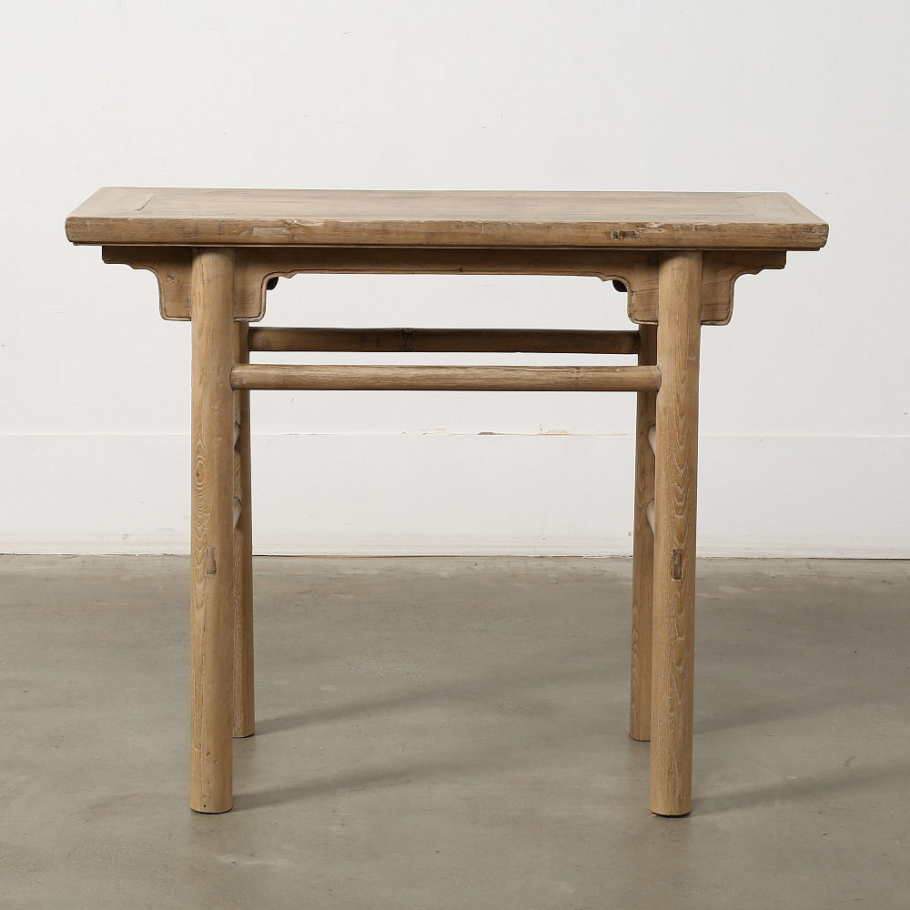 Lily's Living 40 In. Wide Weathered Natural Reclaimed Wood Antique Ming ...