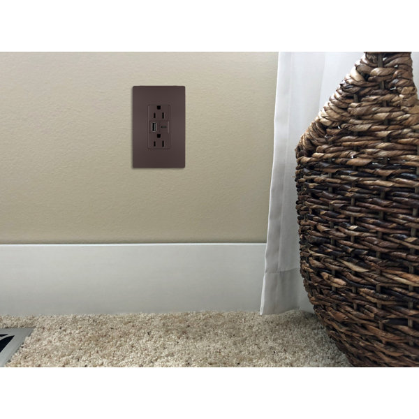 Legrand 15-Amp Standard Tamper Resistant Combination Outlet & Reviews ...