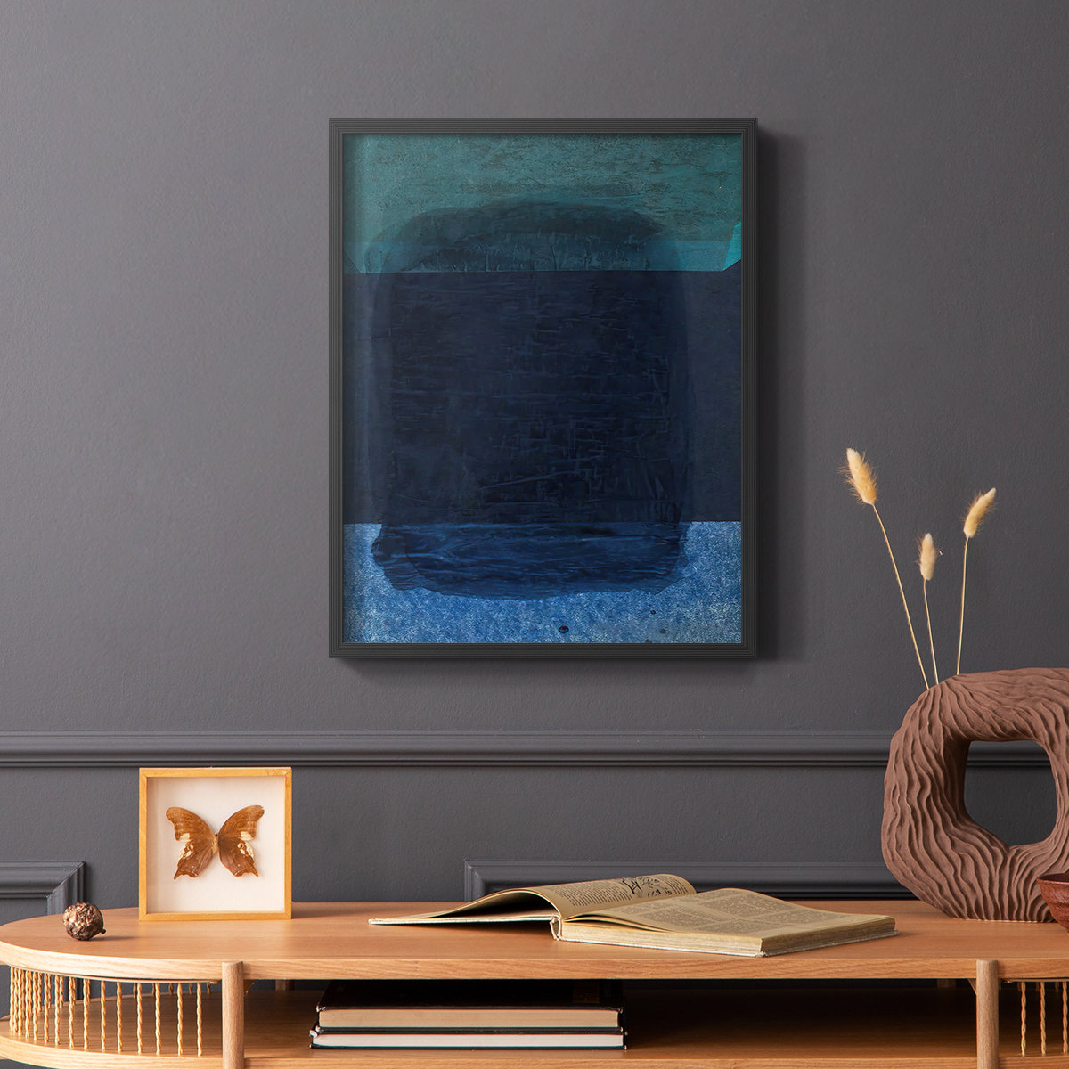 Wrought Studio™ Remembering Rothko II Framed Print - Solid Wood | Wayfair