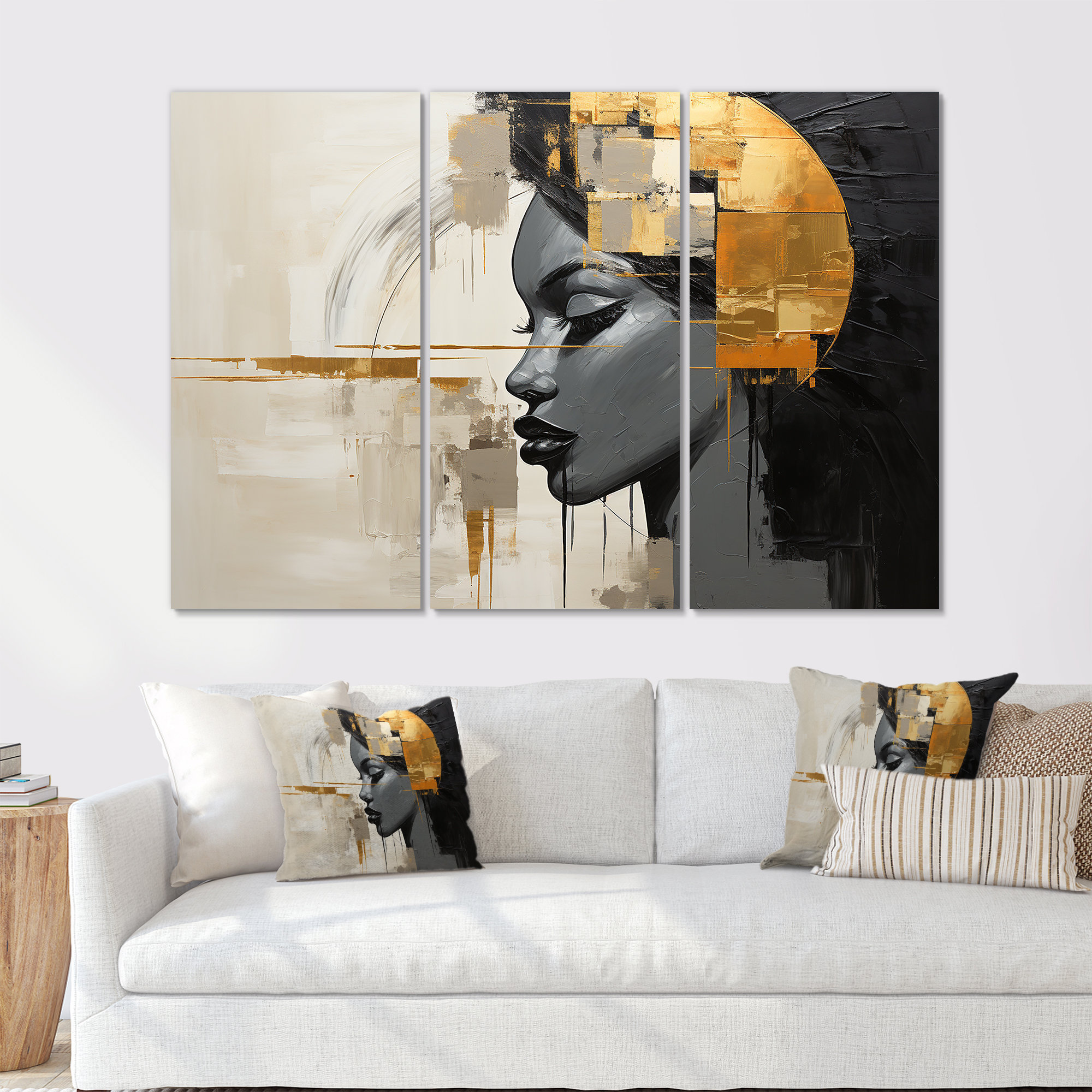 House of Hampton® Minimalism African Fashion Woman Portrait I - Africa ...