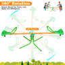 Arlmont & Co. Outdoor Rotating Seesaw 2 Persons 360 Degrees Rotation ...