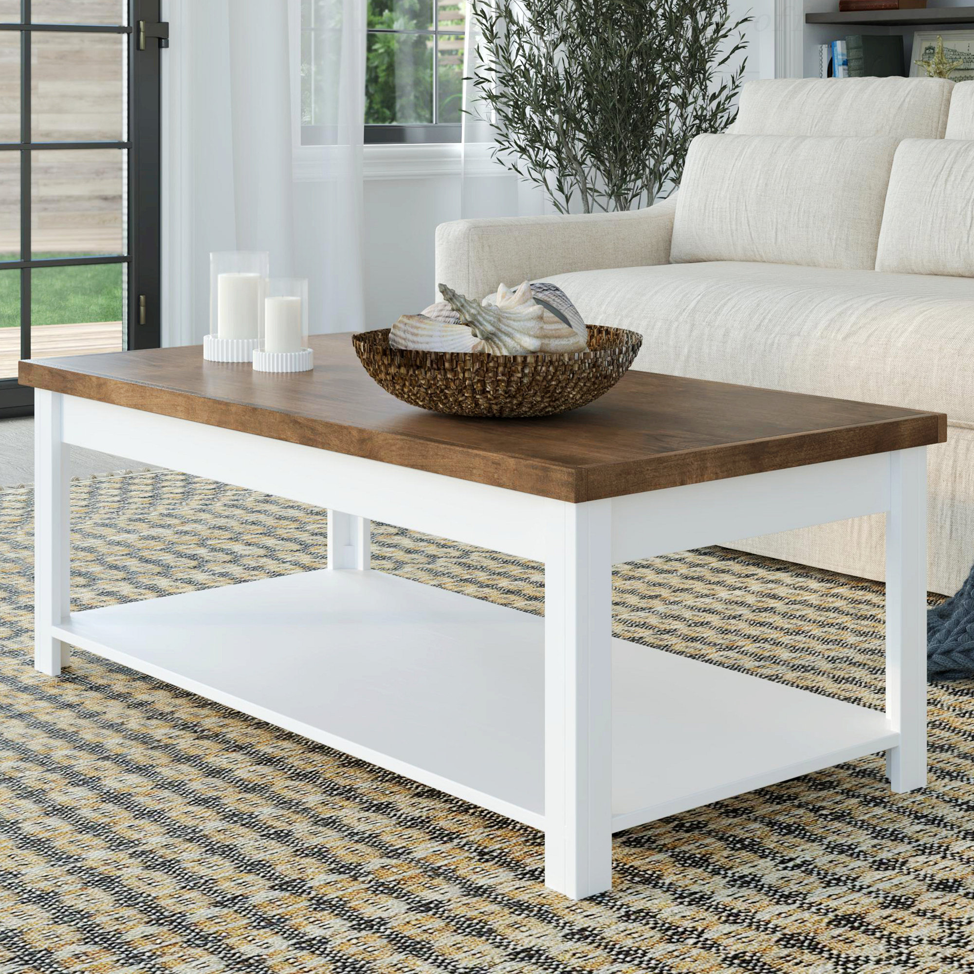 Latitude Run® Sipke Solid Wood Single Coffee Table - Wayfair Canada