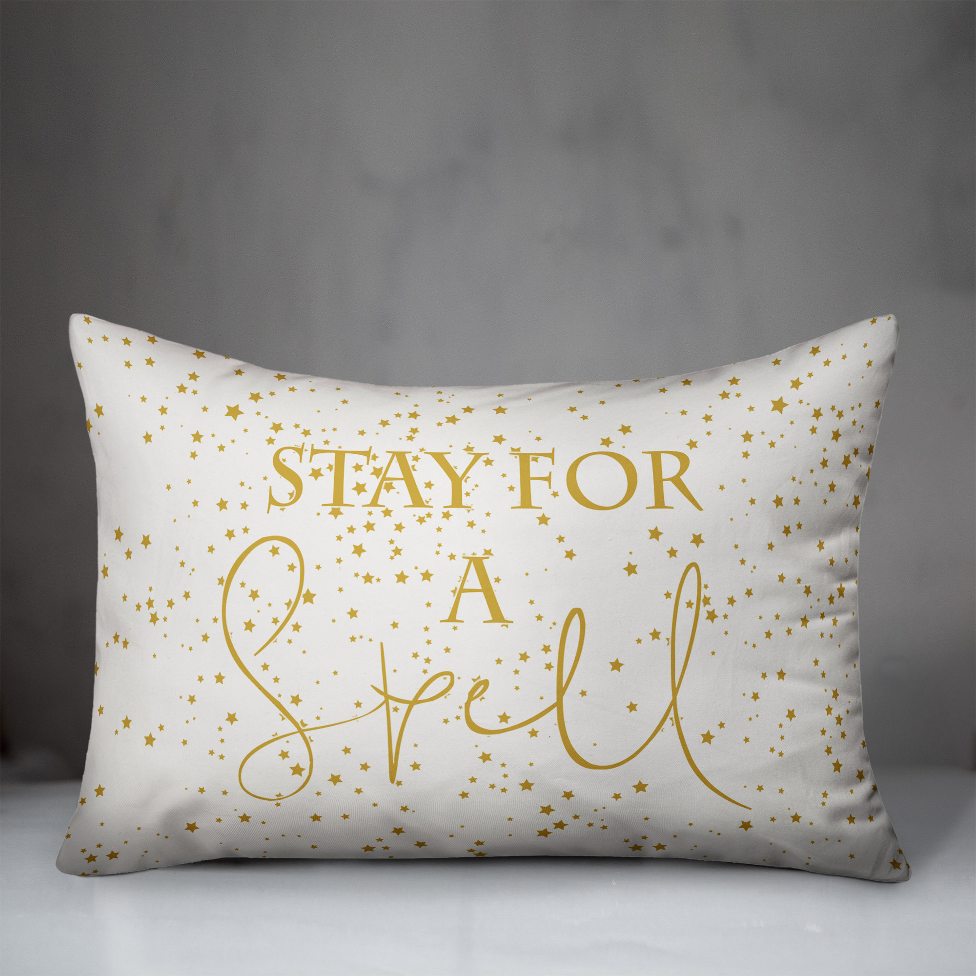 Designs Direct Creative Group Stay for a Spell Rectangular Pillow Cover ...