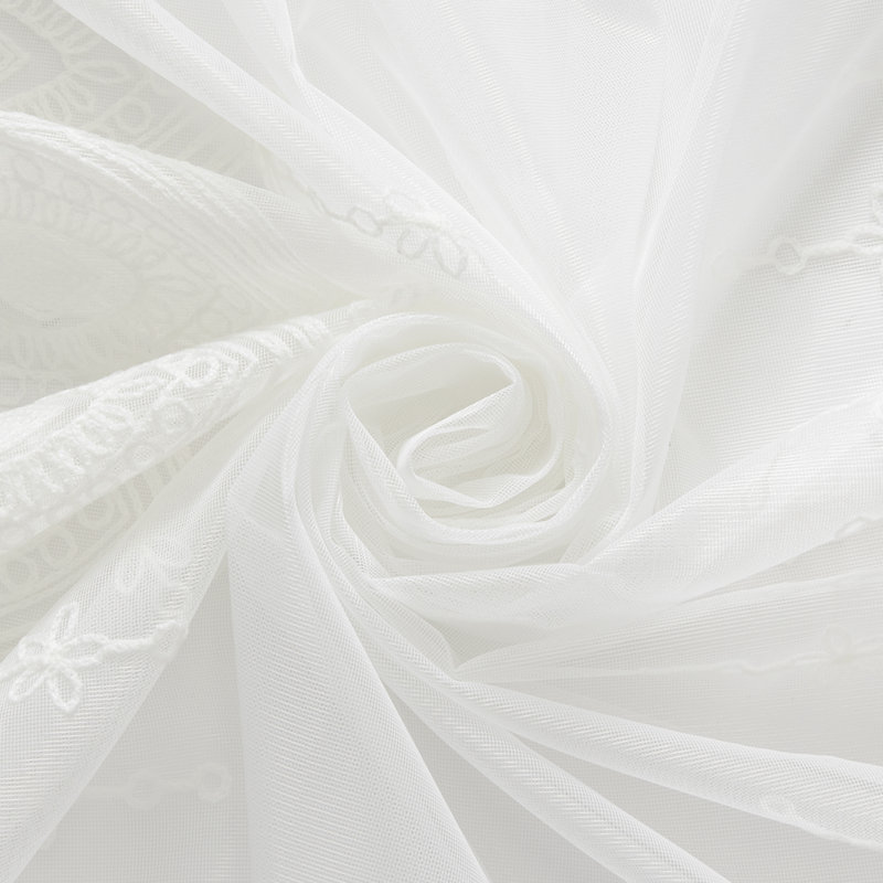 Rosalind Wheeler Inkerman Pavel Toile Sheer Grommet Curtain Panels ...