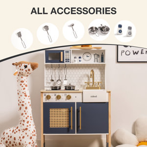 ROBUD Preschool Play Kitchen Set & Reviews | Wayfair