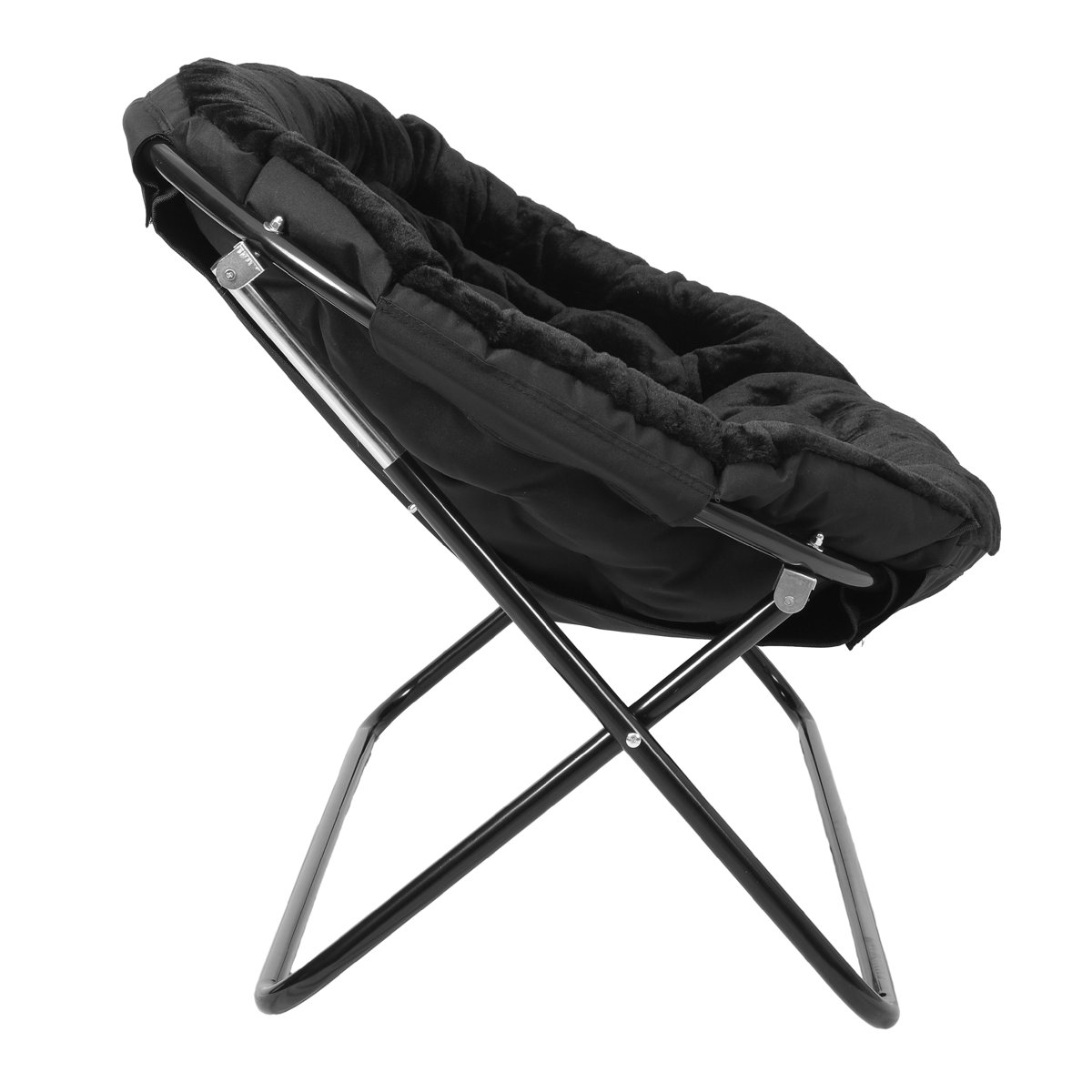 Mercer41 Folding Double Saucer Chair With Steel Frame & Reviews ...