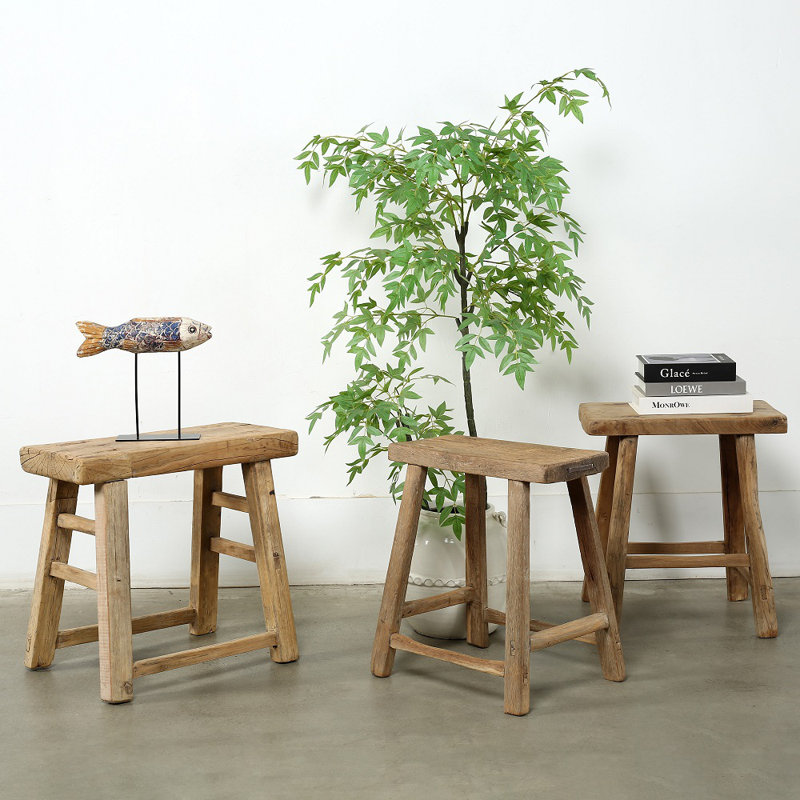 Gracie Oaks Matline Elm Bench | Wayfair