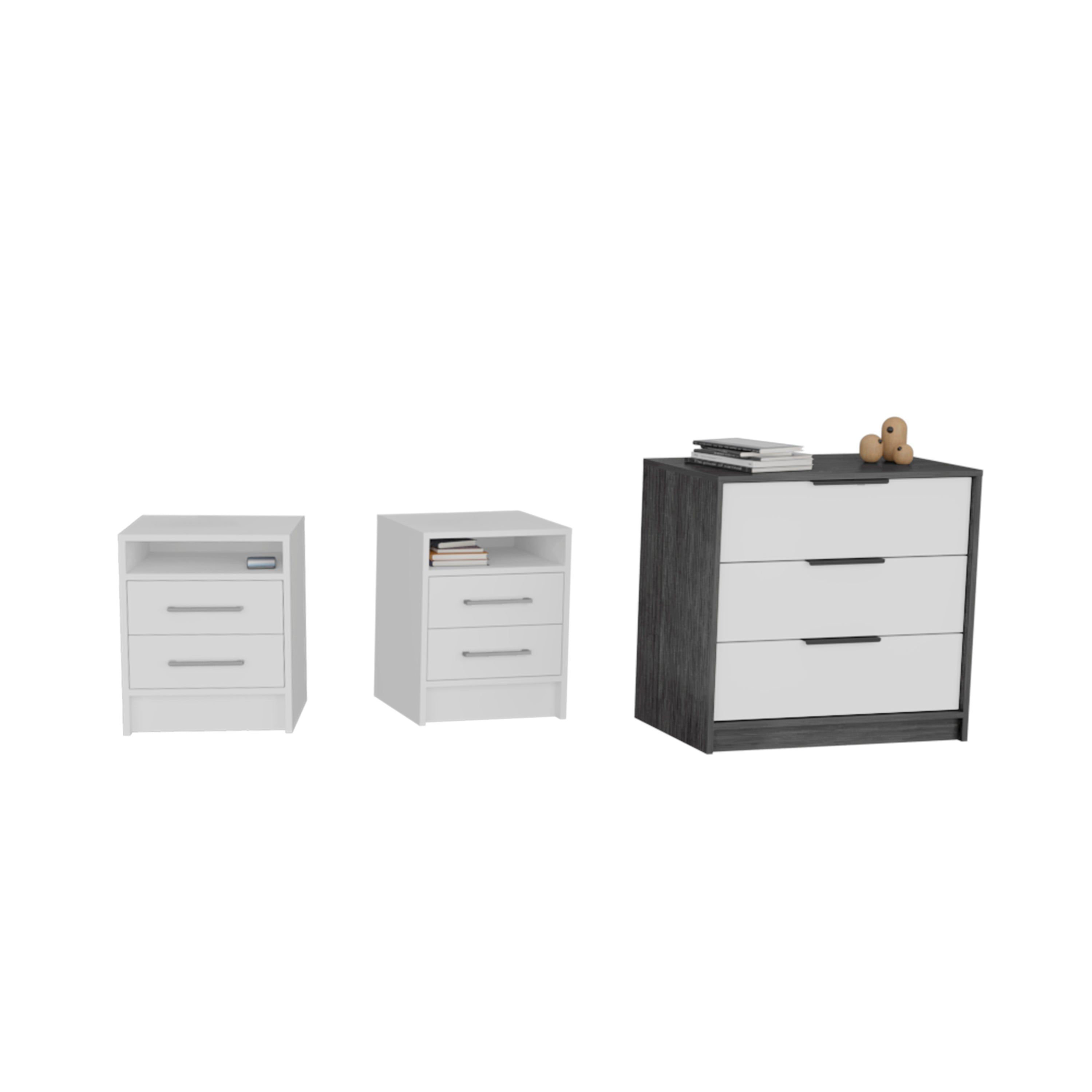 Latitude Run® 3 Piece Dresser Set - Wayfair Canada