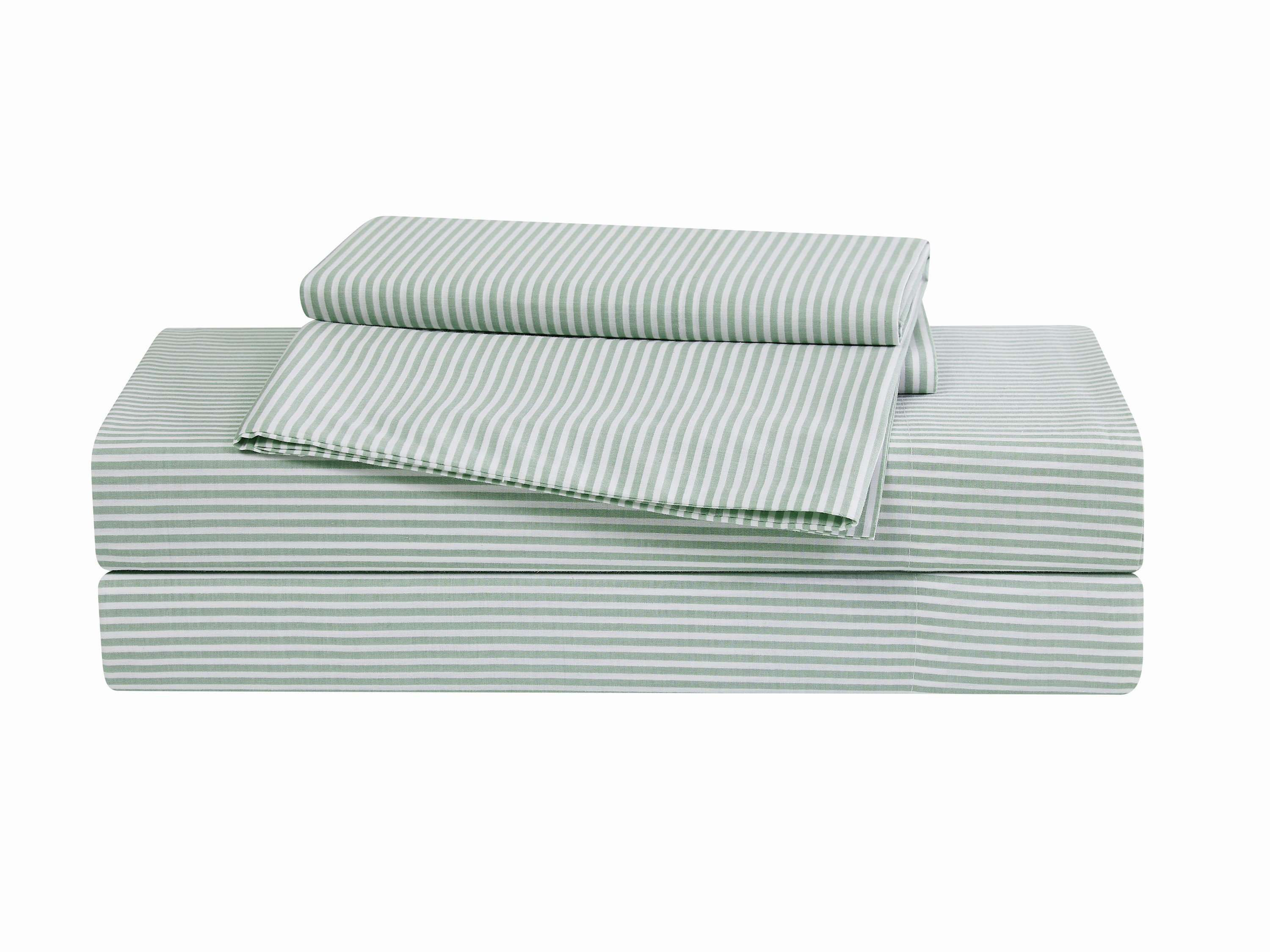 Brooklyn Loom Pinstripe Sheet Set & Reviews | Wayfair