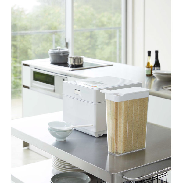 Yamazaki Home Measuring Storage Container, Plastic, 2 Liters (about 4 ...