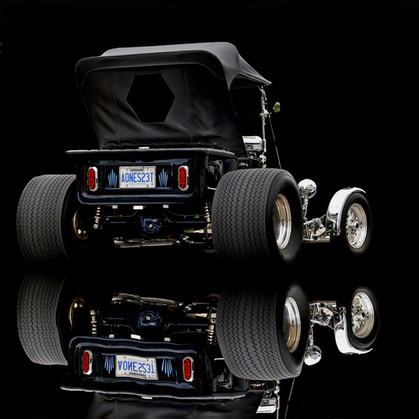 Ebern Designs 1923 Model T Hot Rod On Canvas Print | Wayfair