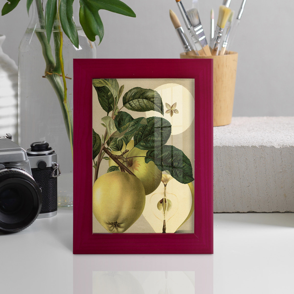 August Grove® Apple Harvest I Framed On Paper Print | Wayfair
